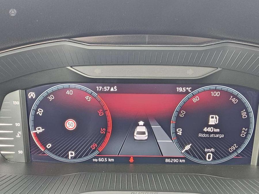 Pelēks Skoda SuperB 2023 Viļņa, ar dzinēja tilpumu 1.97 L un nobraukumu 86 tūkst. km par 23500 €, foto 22 vietnē AUTOMOTO.COM.LV