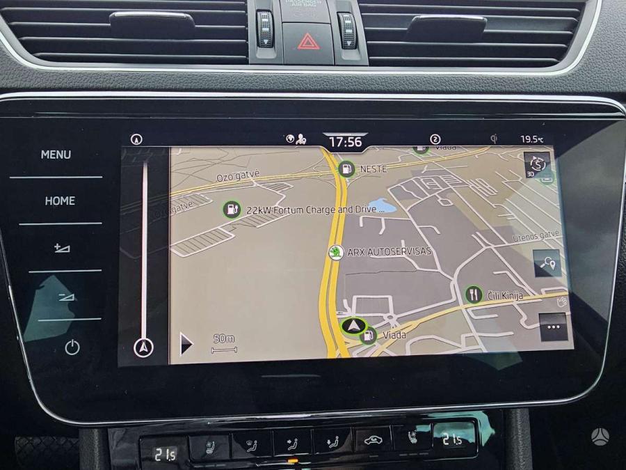 Pelēks Skoda SuperB 2023 Viļņa, ar dzinēja tilpumu 1.97 L un nobraukumu 86 tūkst. km par 23500 €, foto 24 vietnē AUTOMOTO.COM.LV