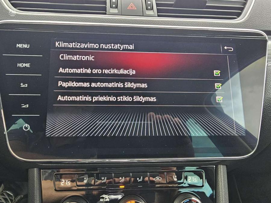 Pelēks Skoda SuperB 2023 Viļņa, ar dzinēja tilpumu 1.97 L un nobraukumu 86 tūkst. km par 23500 €, foto 27 vietnē AUTOMOTO.COM.LV