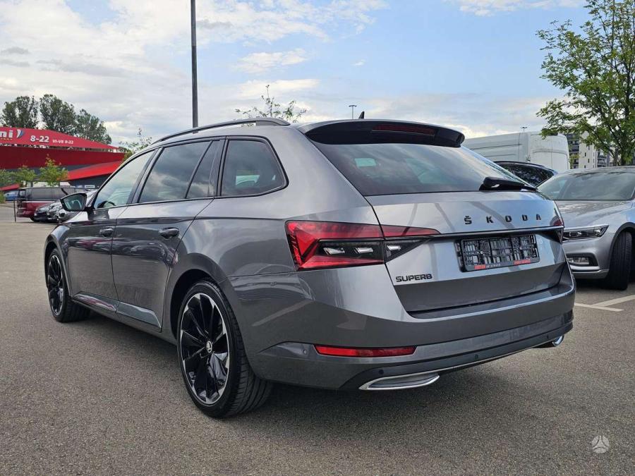 Pelēks Skoda SuperB 2023 Viļņa, ar dzinēja tilpumu 1.97 L un nobraukumu 180 tūkst. km par 21500 €, foto 5 vietnē AUTOMOTO.COM.LV
