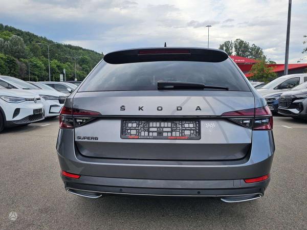 Grey Skoda SuperB 2023 in Vilnius, with an engine capacity of 1.97 L and mileage of 180 thousand km for 21500 €, photo 6 on AUTOMOTO.COM.LV