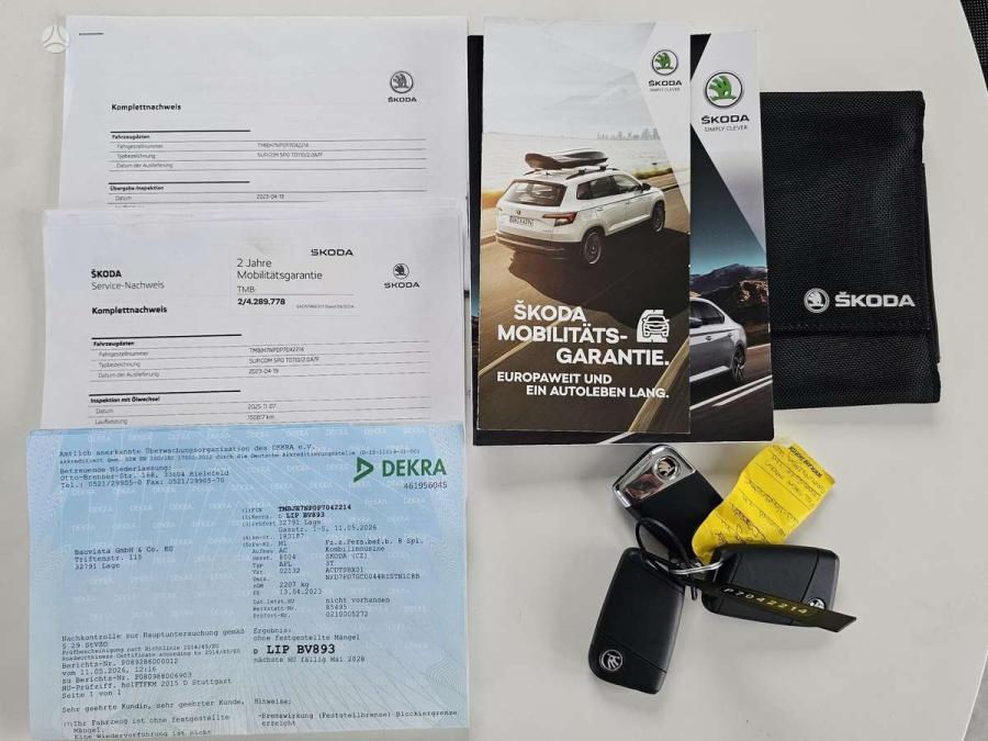 Pelēks Skoda SuperB 2023 Viļņa, ar dzinēja tilpumu 1.97 L un nobraukumu 180 tūkst. km par 21500 €, foto 40 vietnē AUTOMOTO.COM.LV