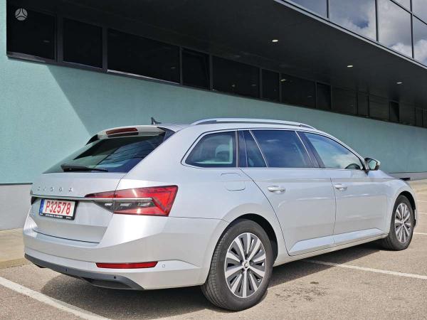 Grey Skoda SuperB 2023 in Vilnius, with an engine capacity of 1.97 L and mileage of 157 thousand km for 21600 €, photo 9 on AUTOMOTO.COM.LV