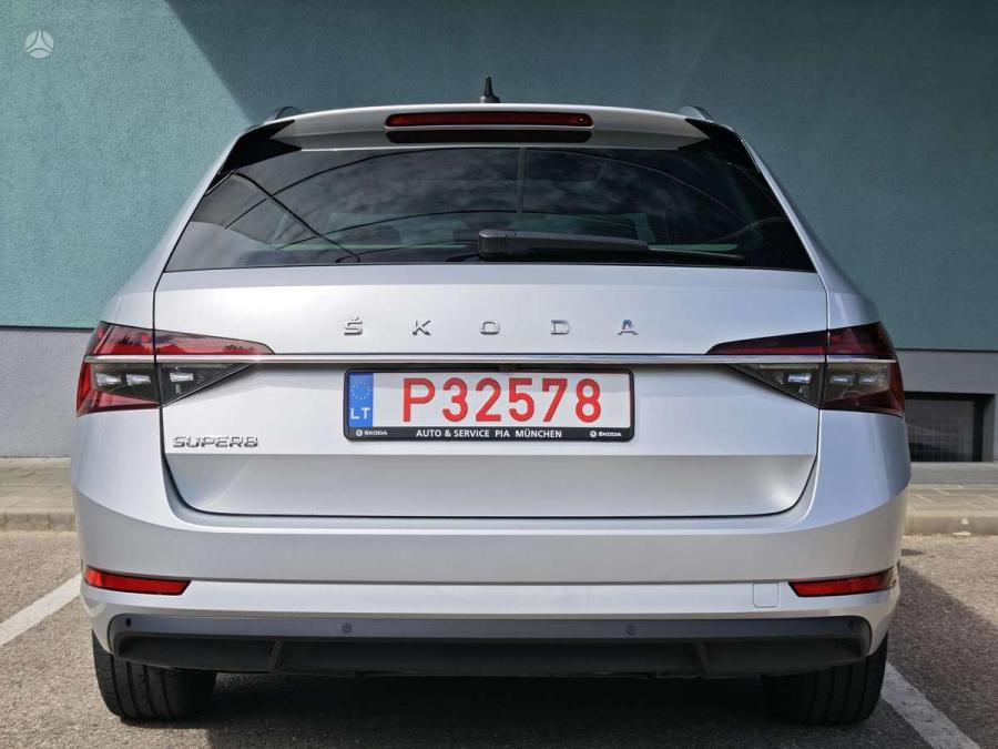 Pelēks Skoda SuperB 2023 Viļņa, ar dzinēja tilpumu 1.97 L un nobraukumu 157 tūkst. km par 21600 €, foto 14 vietnē AUTOMOTO.COM.LV