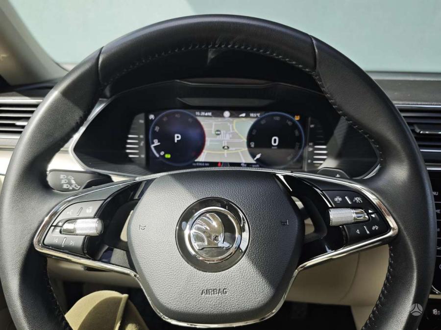 Pelēks Skoda SuperB 2023 Viļņa, ar dzinēja tilpumu 1.97 L un nobraukumu 157 tūkst. km par 21600 €, foto 29 vietnē AUTOMOTO.COM.LV