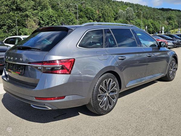 Pelēks Skoda SuperB 2023 Viļņa, ar dzinēja tilpumu 1.97 L un nobraukumu 160 tūkst. km par 22500 €, foto 5 vietnē AUTOMOTO.COM.LV