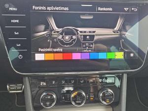 Grey Skoda SuperB 2023 in Vilnius, with an engine capacity of 1.97 L and mileage of 160 thousand km for 22500 €, photo 17 on AUTOMOTO.COM.LV