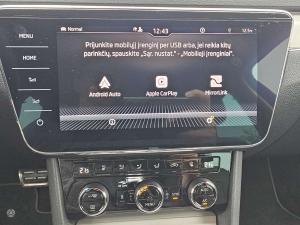 Grey Skoda SuperB 2023 in Vilnius, with an engine capacity of 1.97 L and mileage of 160 thousand km for 22500 €, photo 21 on AUTOMOTO.COM.LV