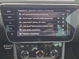 Grey Skoda SuperB 2023 in Vilnius, with an engine capacity of 1.97 L and mileage of 160 thousand km for 22500 €, photo 23 on AUTOMOTO.COM.LV