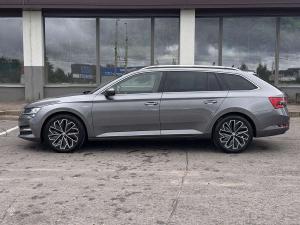 Grey Skoda SuperB 2023 in Vilnius, with an engine capacity of 1.40 L and mileage of 88 thousand km for 23750 €, photo 3 on AUTOMOTO.COM.LV