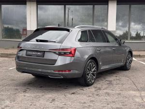 Grey Skoda SuperB 2023 in Vilnius, with an engine capacity of 1.40 L and mileage of 88 thousand km for 23750 €, photo 6 on AUTOMOTO.COM.LV