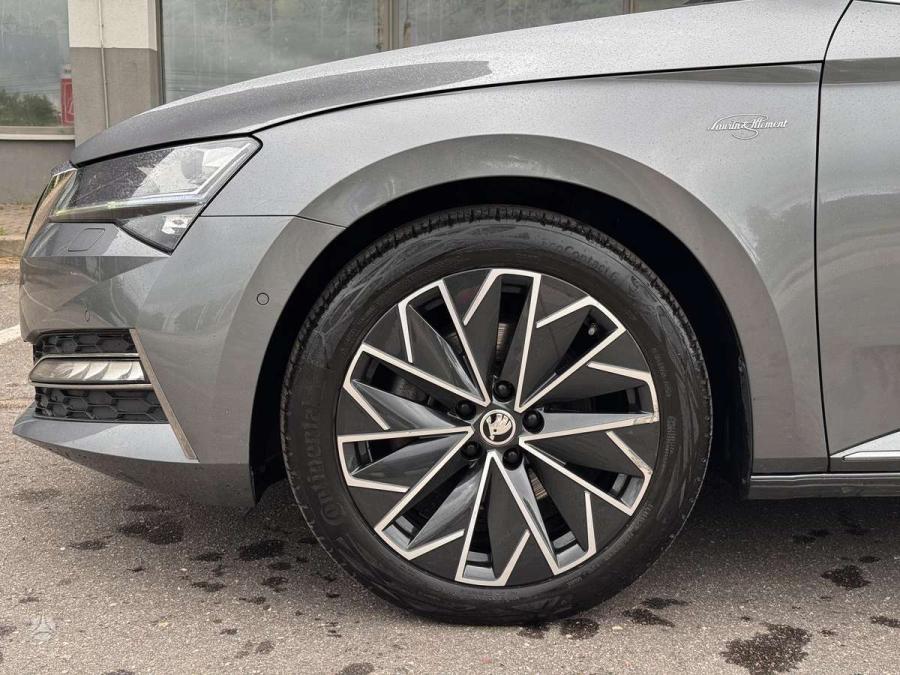 Grey Skoda SuperB 2023 in Vilnius, with an engine capacity of 1.40 L and mileage of 88 thousand km for 23750 €, photo 12 on AUTOMOTO.COM.LV