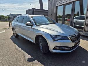 Grey Skoda SuperB 2023 in Vilnius, with an engine capacity of 1.97 L and mileage of 222 thousand km for 15500 €, photo  on AUTOMOTO.COM.LV