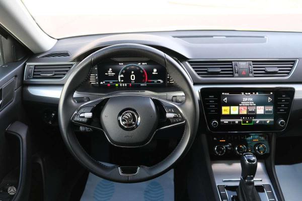 Grey Skoda SuperB 2023 in Vilnius, with an engine capacity of 1.50 L and mileage of 100 thousand km for 21950 €, photo 5 on AUTOMOTO.COM.LV