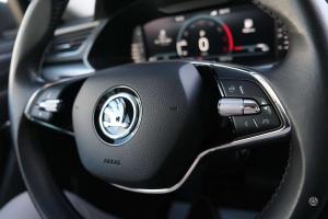 Grey Skoda SuperB 2023 in Vilnius, with an engine capacity of 1.50 L and mileage of 100 thousand km for 21950 €, photo 19 on AUTOMOTO.COM.LV