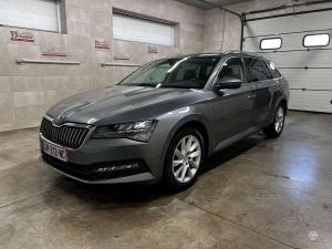 Grey Skoda SuperB 2023 in Marijampole, with an engine capacity of 1.50 L and mileage of 196 thousand km for 15004 €, photo  on AUTOMOTO.COM.LV
