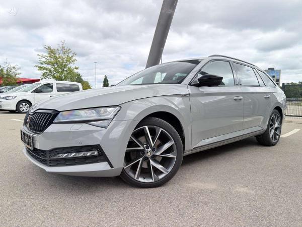 Pelēks Skoda SuperB 2023 Viļņa, ar dzinēja tilpumu 1.97 L un nobraukumu 191 tūkst. km par 21500 €, foto  vietnē AUTOMOTO.COM.LV