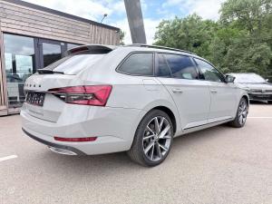 Grey Skoda SuperB 2023 in Vilnius, with an engine capacity of 1.97 L and mileage of 191 thousand km for 21500 €, photo 5 on AUTOMOTO.COM.LV