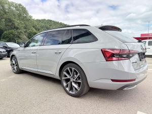 Grey Skoda SuperB 2023 in Vilnius, with an engine capacity of 1.97 L and mileage of 191 thousand km for 21500 €, photo 7 on AUTOMOTO.COM.LV