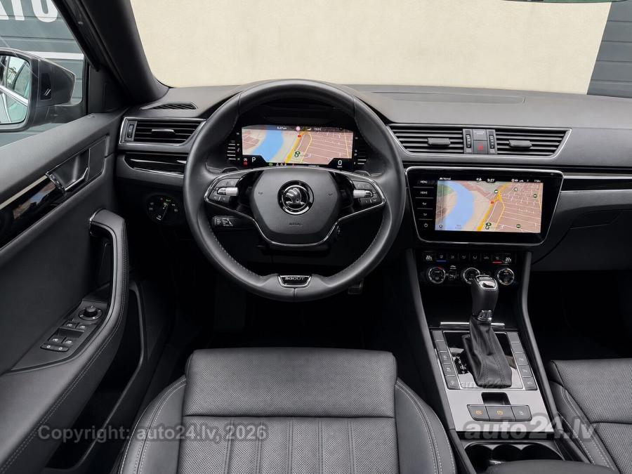 Grey Skoda SuperB 2023 in Parnu, with an engine capacity of 2.00 L and mileage of 110 thousand km for 29990 €, photo 8 on AUTOMOTO.COM.LV
