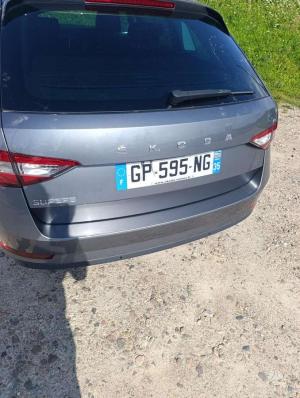 Grey Skoda SuperB 2023 in Vilnius, with an engine capacity of 1.50 L and mileage of 122 thousand km for 21175 €, photo 13 on AUTOMOTO.COM.LV