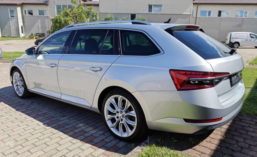 Pelēks Skoda SuperB 2023 Viļņa, ar dzinēja tilpumu 1.97 L un nobraukumu 167 tūkst. km par 21900 €, foto 6 vietnē AUTOMOTO.COM.LV