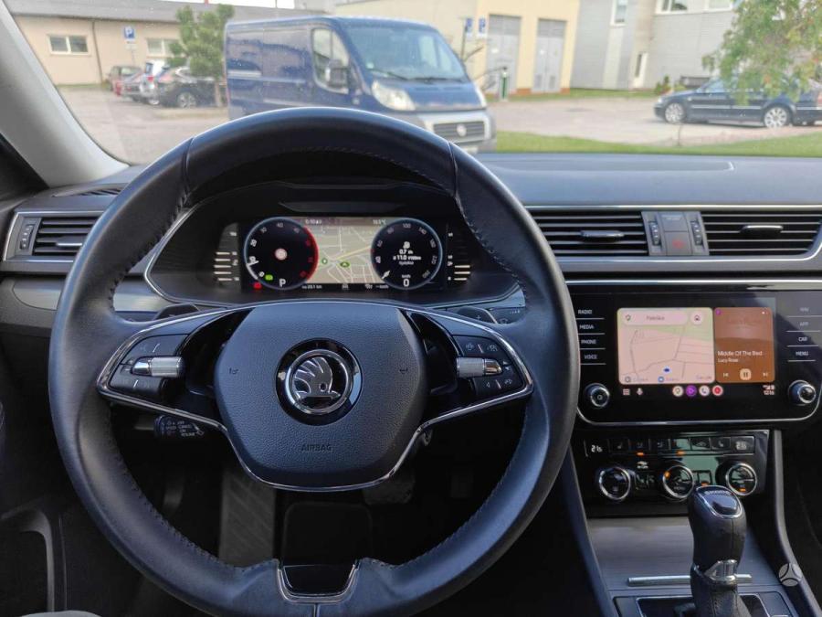 Pelēks Skoda SuperB 2023 Viļņa, ar dzinēja tilpumu 1.97 L un nobraukumu 167 tūkst. km par 21900 €, foto 14 vietnē AUTOMOTO.COM.LV