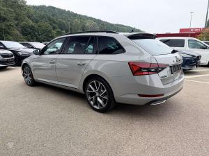 Grey Skoda SuperB 2023 in Vilnius, with an engine capacity of 1.97 L and mileage of 191 thousand km for 20900 €, photo 7 on AUTOMOTO.COM.LV