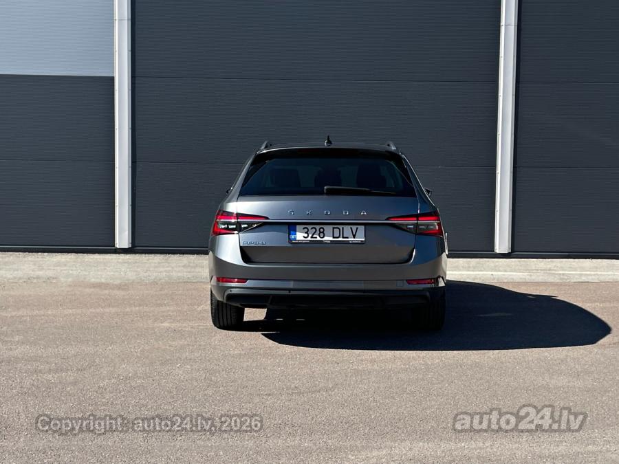 Pelēks Skoda SuperB 2023 Tallina, ar dzinēja tilpumu 2.00 L un nobraukumu 180 tūkst. km par 19900 €, foto 8 vietnē AUTOMOTO.COM.LV