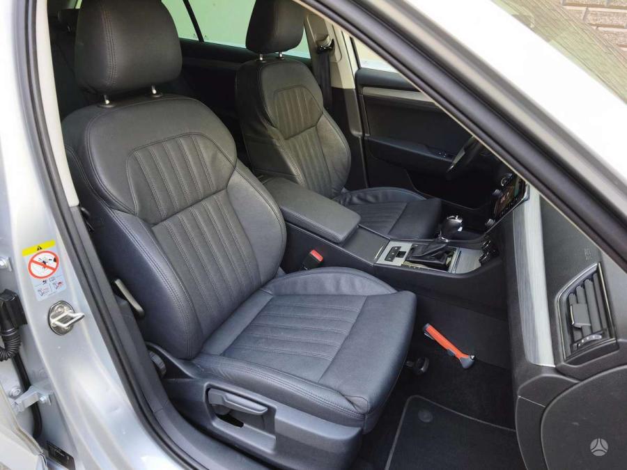 Grey Skoda SuperB 2023 in Kalvarija, with an engine capacity of 1.50 L and mileage of 127 thousand km for 18138 €, photo 16 on AUTOMOTO.COM.LV