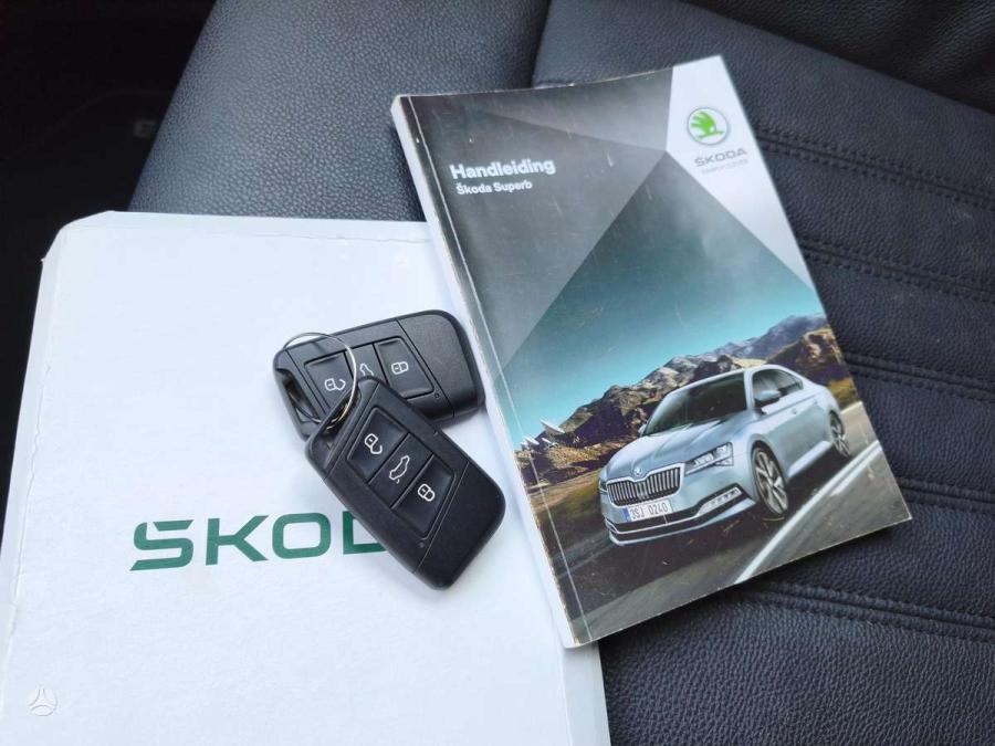 Grey Skoda SuperB 2023 in Kalvarija, with an engine capacity of 1.50 L and mileage of 127 thousand km for 18138 €, photo 22 on AUTOMOTO.COM.LV