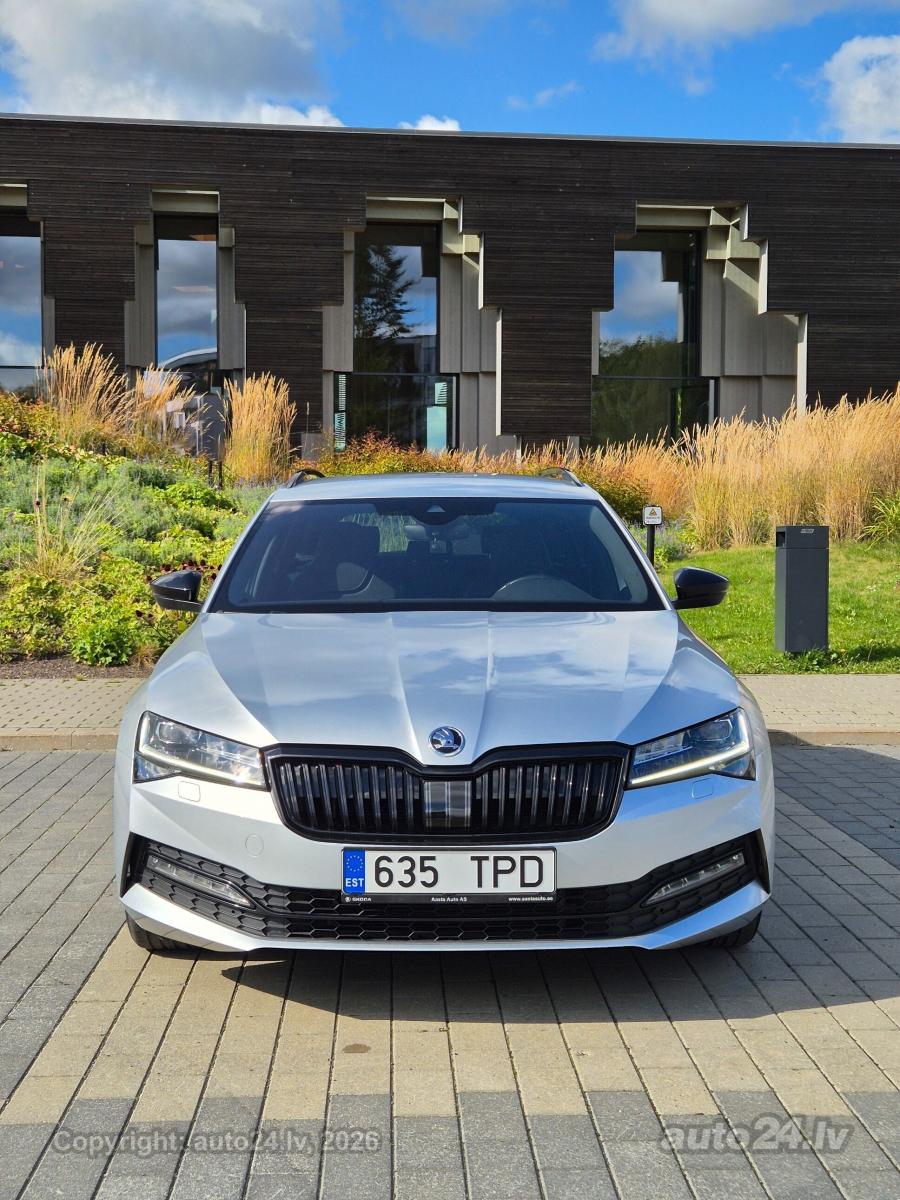 Pelēks Skoda SuperB 2023 Tallina, ar dzinēja tilpumu 2.00 L un nobraukumu 42 tūkst. km par 31900 €, foto 1 vietnē AUTOMOTO.COM.LV