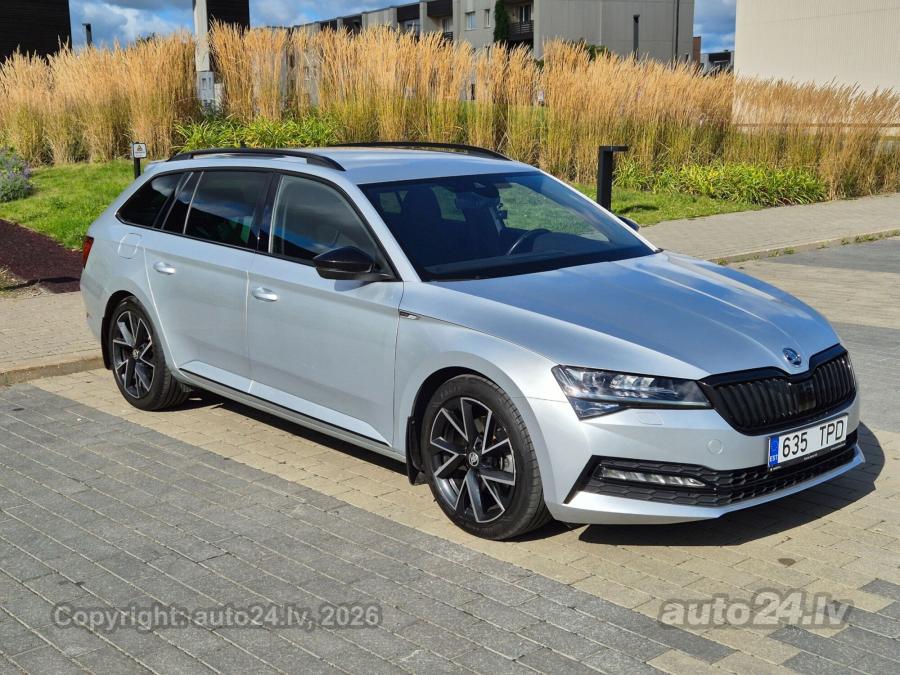 Pelēks Skoda SuperB 2023 Tallina, ar dzinēja tilpumu 2.00 L un nobraukumu 42 tūkst. km par 31900 €, foto 4 vietnē AUTOMOTO.COM.LV