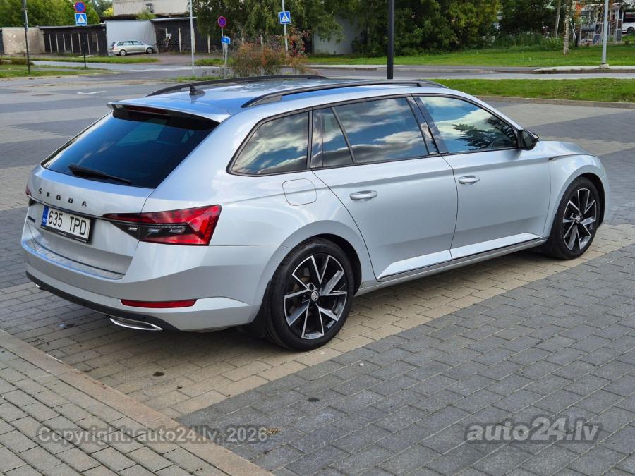 Pelēks Skoda SuperB 2023 Tallina, ar dzinēja tilpumu 2.00 L un nobraukumu 42 tūkst. km par 31900 €, foto 7 vietnē AUTOMOTO.COM.LV