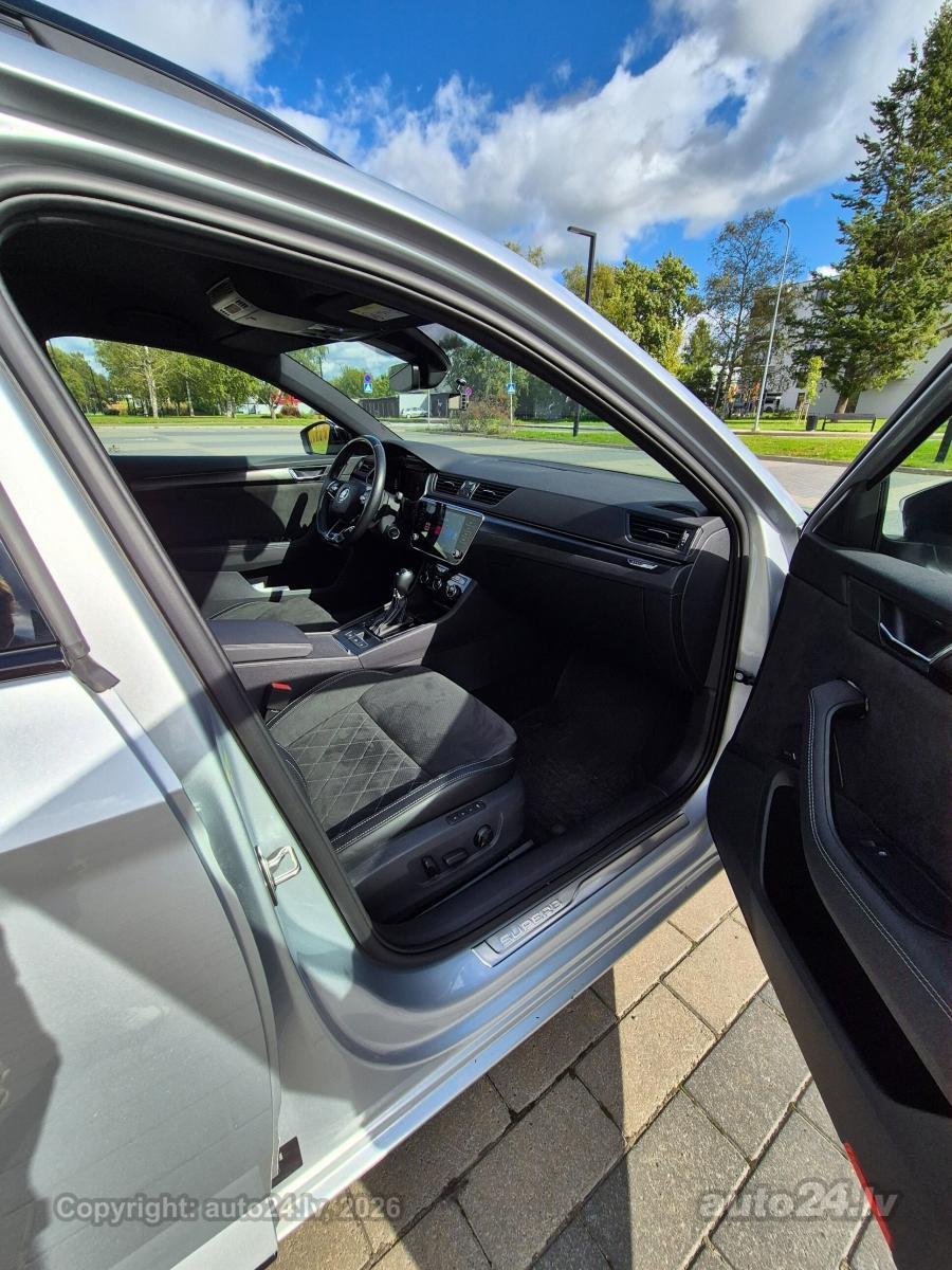 Pelēks Skoda SuperB 2023 Tallina, ar dzinēja tilpumu 2.00 L un nobraukumu 42 tūkst. km par 31900 €, foto 16 vietnē AUTOMOTO.COM.LV