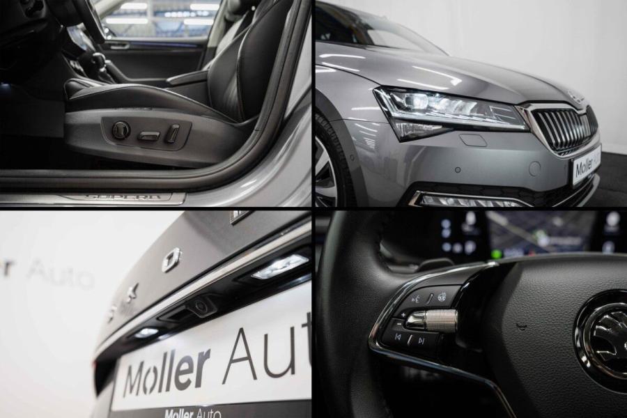 Pelēks Skoda SuperB 2023 Tallina, ar dzinēja tilpumu 2.00 L un nobraukumu 127 tūkst. km par 24900 €, foto 13 vietnē AUTOMOTO.COM.LV