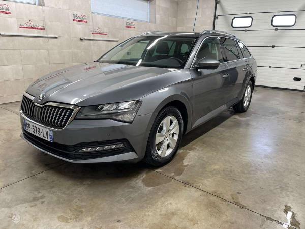 Grey Skoda SuperB 2023 in Marijampole, with an engine capacity of 1.50 L and mileage of 188 thousand km for 15004 €, photo 1 on AUTOMOTO.COM.LV