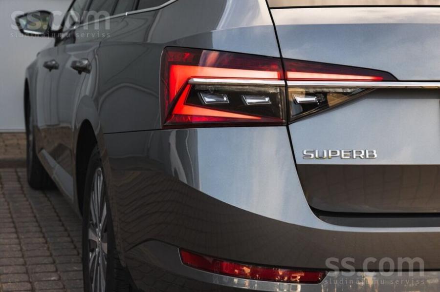 Grey Skoda SuperB 2023 in Ventspils, with an engine capacity of 2.00 L and mileage of 209 thousand km for 18350 €, photo 12 on AUTOMOTO.COM.LV