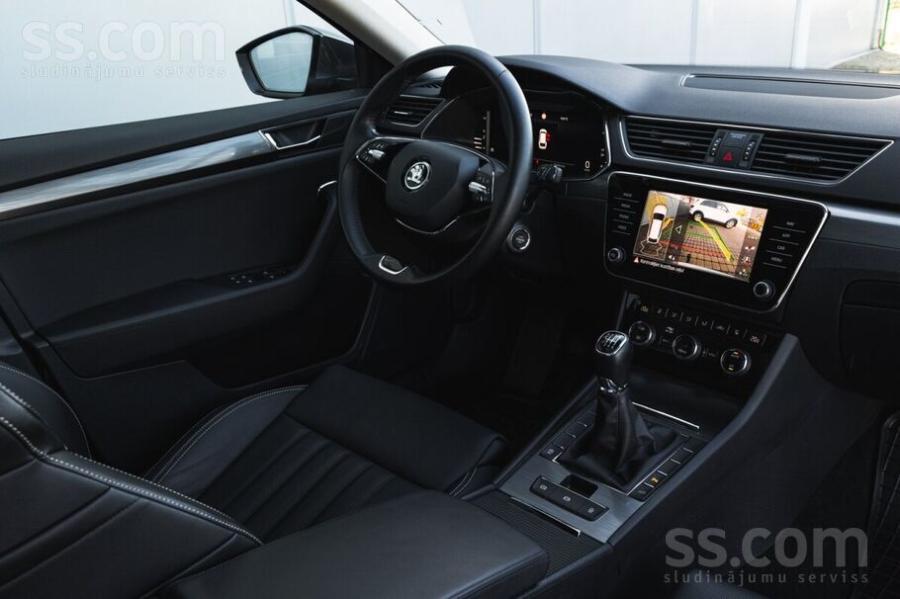 Grey Skoda SuperB 2023 in Ventspils, with an engine capacity of 2.00 L and mileage of 209 thousand km for 18350 €, photo 15 on AUTOMOTO.COM.LV