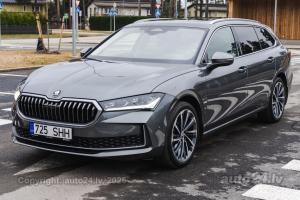 Pelēks Skoda SuperB 2024 Tallina, ar dzinēja tilpumu 2.00 L un nobraukumu 35 tūkst. km par 49900 €, foto  vietnē AUTOMOTO.COM.LV