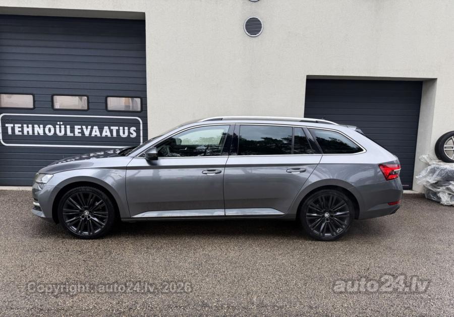 Grey Skoda SuperB 2024 in Parnu, with an engine capacity of 2.00 L and mileage of 116 thousand km for 32990 €, photo 3 on AUTOMOTO.COM.LV