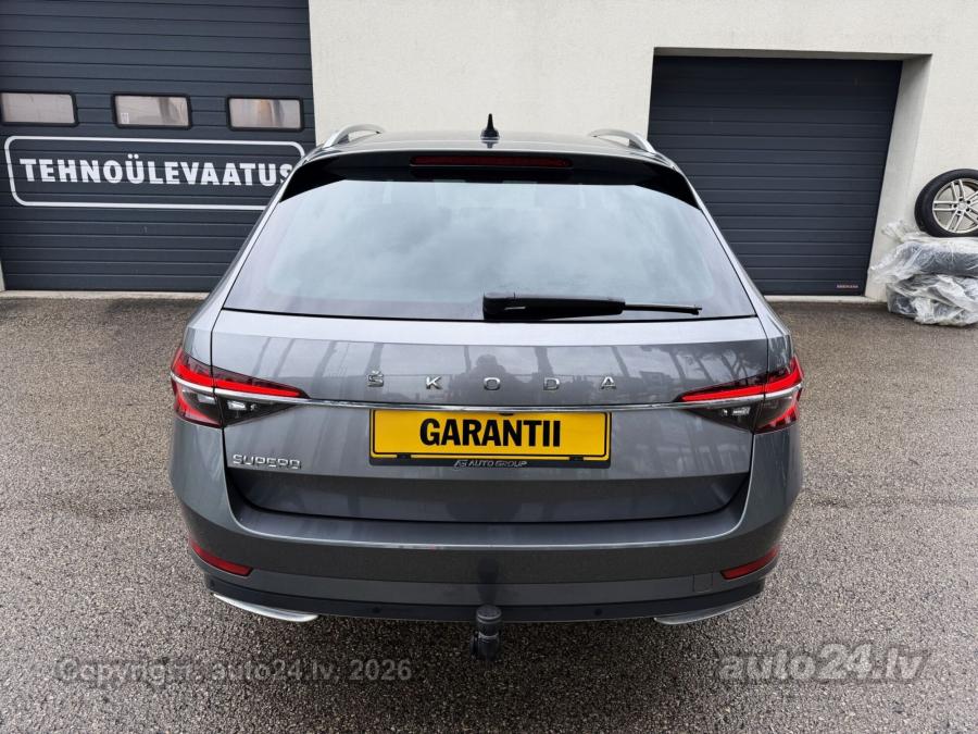 Grey Skoda SuperB 2024 in Parnu, with an engine capacity of 2.00 L and mileage of 116 thousand km for 32990 €, photo 6 on AUTOMOTO.COM.LV