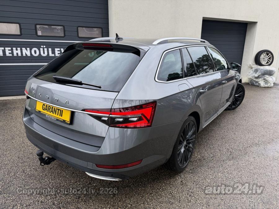 Grey Skoda SuperB 2024 in Parnu, with an engine capacity of 2.00 L and mileage of 116 thousand km for 32990 €, photo 7 on AUTOMOTO.COM.LV