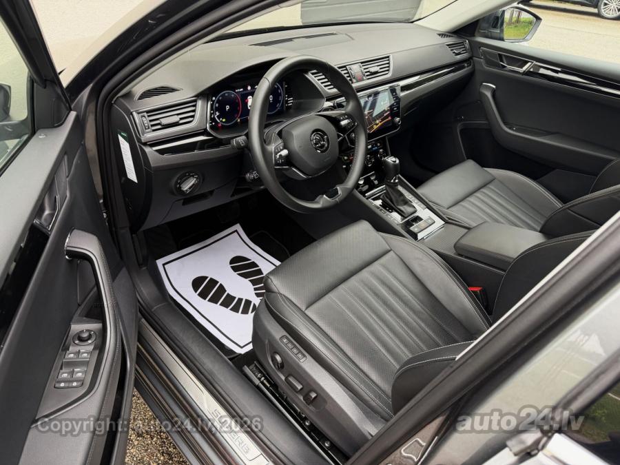 Grey Skoda SuperB 2024 in Parnu, with an engine capacity of 2.00 L and mileage of 116 thousand km for 32990 €, photo 11 on AUTOMOTO.COM.LV