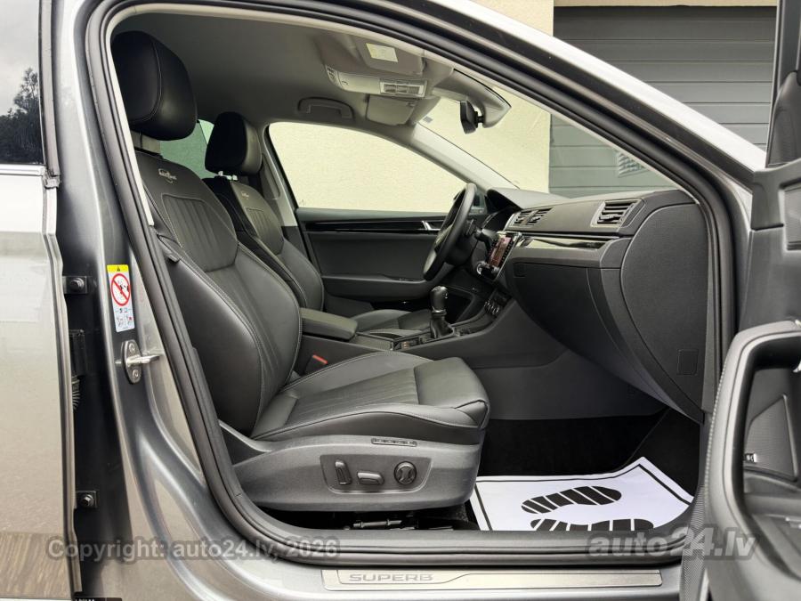 Grey Skoda SuperB 2024 in Parnu, with an engine capacity of 2.00 L and mileage of 116 thousand km for 32990 €, photo 12 on AUTOMOTO.COM.LV