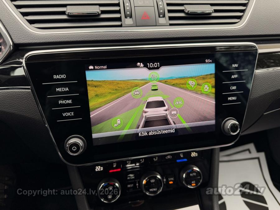 Grey Skoda SuperB 2024 in Parnu, with an engine capacity of 2.00 L and mileage of 116 thousand km for 32990 €, photo 18 on AUTOMOTO.COM.LV