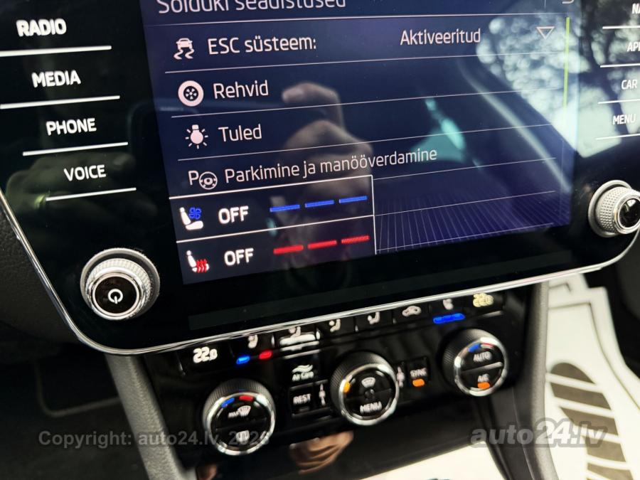 Grey Skoda SuperB 2024 in Parnu, with an engine capacity of 2.00 L and mileage of 116 thousand km for 32990 €, photo 20 on AUTOMOTO.COM.LV