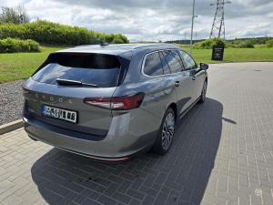 Grey Skoda SuperB 2024 in Kaunas, with an engine capacity of 1.97 L and mileage of 110 thousand km for 32500 €, photo 3 on AUTOMOTO.COM.LV