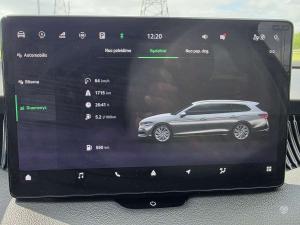 Grey Skoda SuperB 2024 in Kaunas, with an engine capacity of 1.97 L and mileage of 110 thousand km for 32500 €, photo 18 on AUTOMOTO.COM.LV