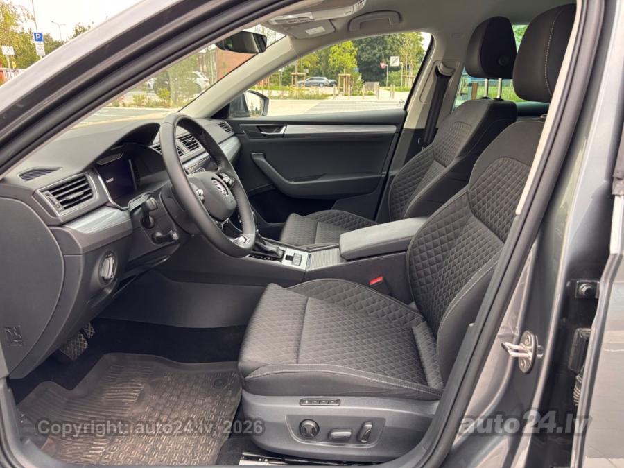 Pelēks Skoda SuperB 2024 Rīga, ar dzinēja tilpumu 1.50 L un nobraukumu 38 tūkst. km par 27500 €, foto 11 vietnē AUTOMOTO.COM.LV